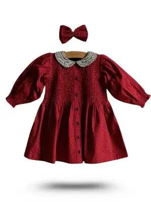 BONJOUR Dress With Hair Clip