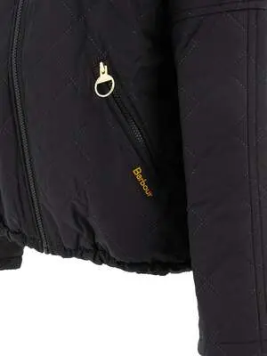 Barbour Emlyn' Quilted Bomber Jacket - Black