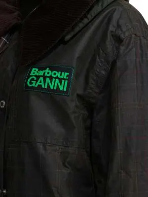 Barbour X Ganni Waxed Jacket