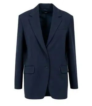 Max Mara Single-breasted Blazer - Blue