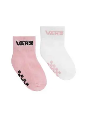 VANS Logo Checkboard Socks - Pink