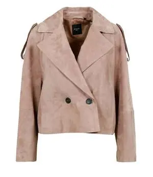 Max Mara Lambskin Jacket - Marron Glacè