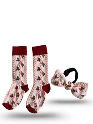 BONJOUR Socks And Hair Tie Set