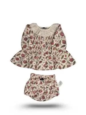 BONJOUR Dress Set With Reversible Shorts