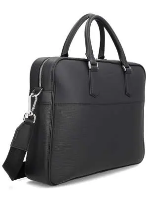 BOSS Leather Briefcase