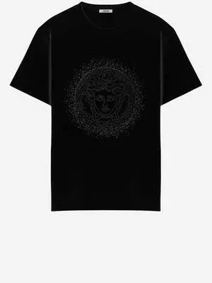 Versace Straight Hem T-shirts For Women