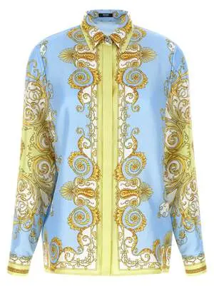 Versace Spring Barocco Silk Shirt