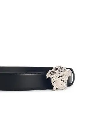 Versace Medusa Leather Belt