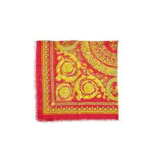 Versace Foulard Square Scarf - Red