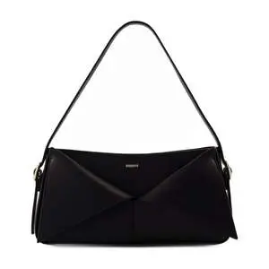 Coperni Belt Leather Handbag - Black