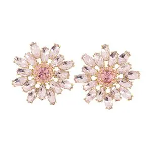 SELF-PORTRAIT Flower Stud Earrings - Pink