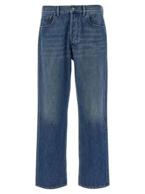 Valentino Garavani Distressed Jeans For Men