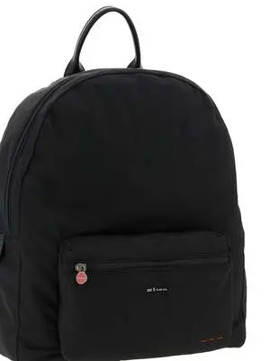 Kiton Nylon Backpack - Black