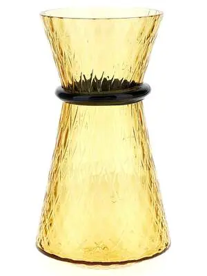 VENINI Tiara' Vase - Yellow
