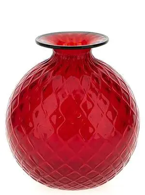 VENINI Monofiore Balloton' Vase - Red