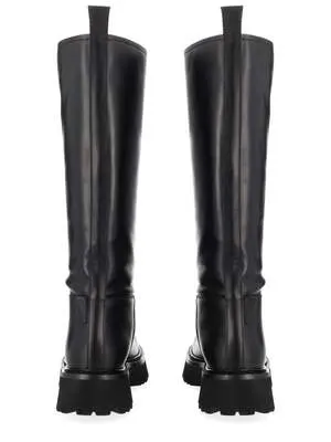 Moschino Boots With Zip