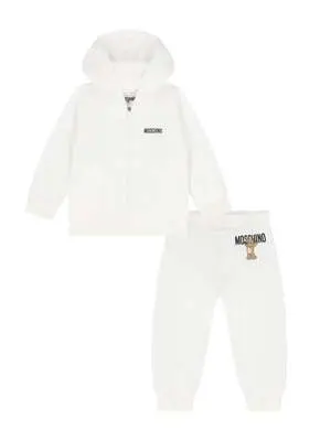 Moschino Jumpsuit With Logo - White