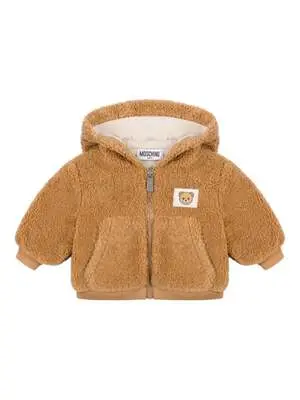 Moschino Polyester Coat - Brown