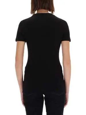Versace Logo T-shirt - Black