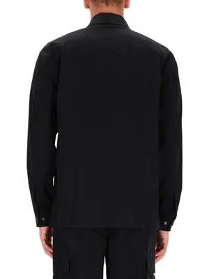 Versace Zippered Shirt - Black