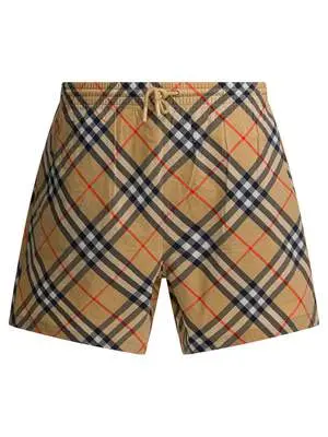 Burberry Check Beach Shorts