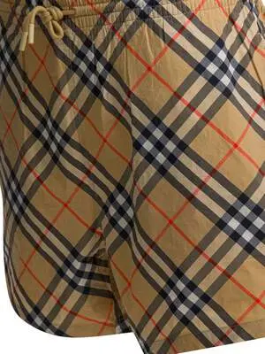 Burberry Check Beach Shorts