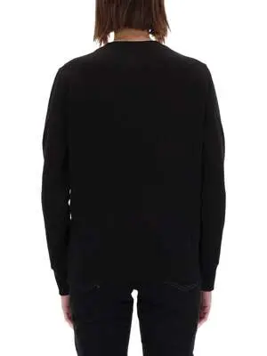 Versace Sweatshirt With Logo - Black