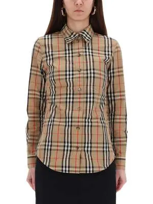 Burberry Check Shirt - Multicolour