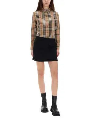 Burberry Check Shirt - Multicolour