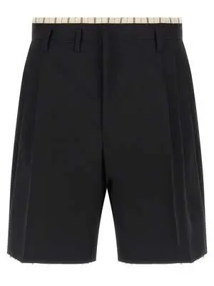 MAISON MARGIELA Lining Insert Wool Bermuda Shorts