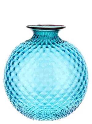 VENINI Monofiori Balloton' Pot ⌀ 21,5 Cm - Light Blue