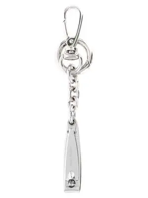 MAISON MARGIELA Nail Cutter' Keyring - Silver