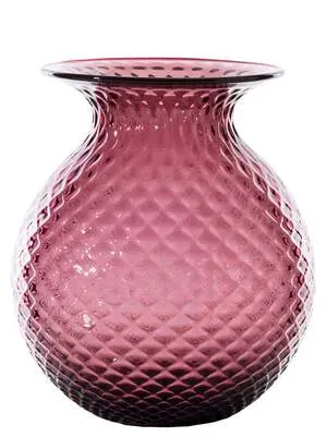 VENINI Monofiori Balloton' Pot ⌀ 21 Cm - Pink