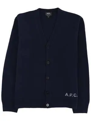 A.p.c. Cuffed Cardigans For Men
