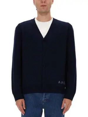 A.p.c. Cardigan Kenny - Blue