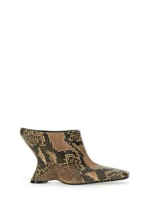 Dries Van Noten Leather Mule