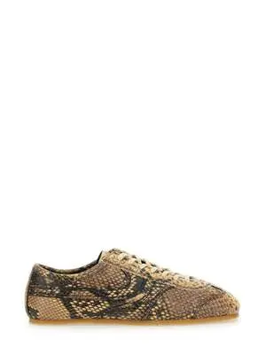 Dries Van Noten Leather Low Top Sneaker