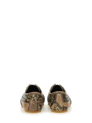 Dries Van Noten Leather Low Top Sneaker