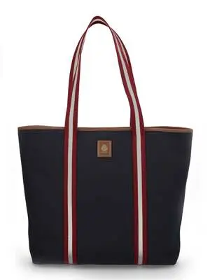 Bally Eb Ribbon Tote - Black