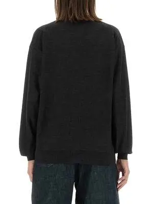 LEMAIRE Twisted Cardigan - Grey