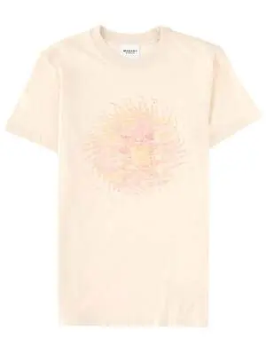 MARANT ETOILE Zoeline T-shirt - Powder