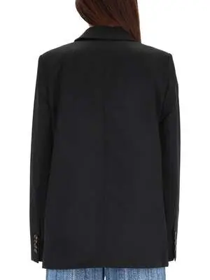 GANNI Double-breasted Wool Jacket