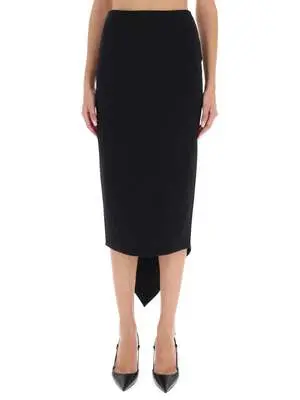 THELATEST Bree Midi Skirt - Black