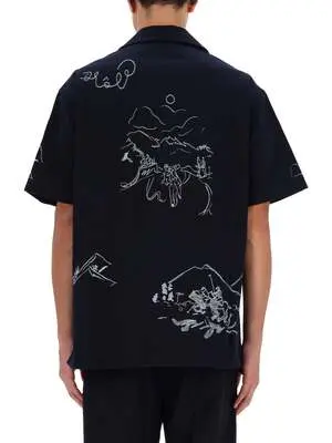 Drole De Monsieur Shirt With Embroidery