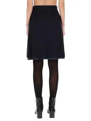 MAISON MARGIELA Wool Midi Skirt