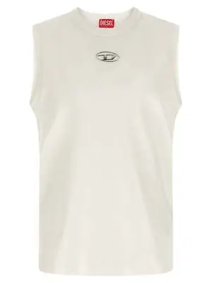 Men's Diesel White Tops