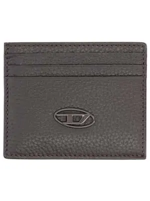 DIESEL Card Holder With Logo - Brown