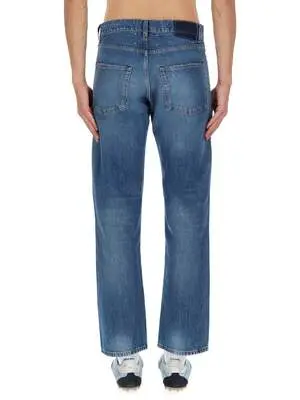 MAISON MARGIELA Straight Leg Jeans - Blue