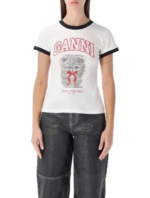 Ganni Fitted T-shirts For Women