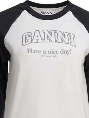 GANNI Baseball T-shirt